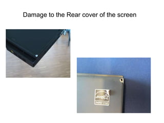 Tablet checklist damage | PPTX