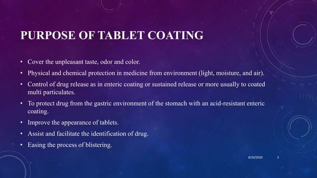Tablet coating | PPT