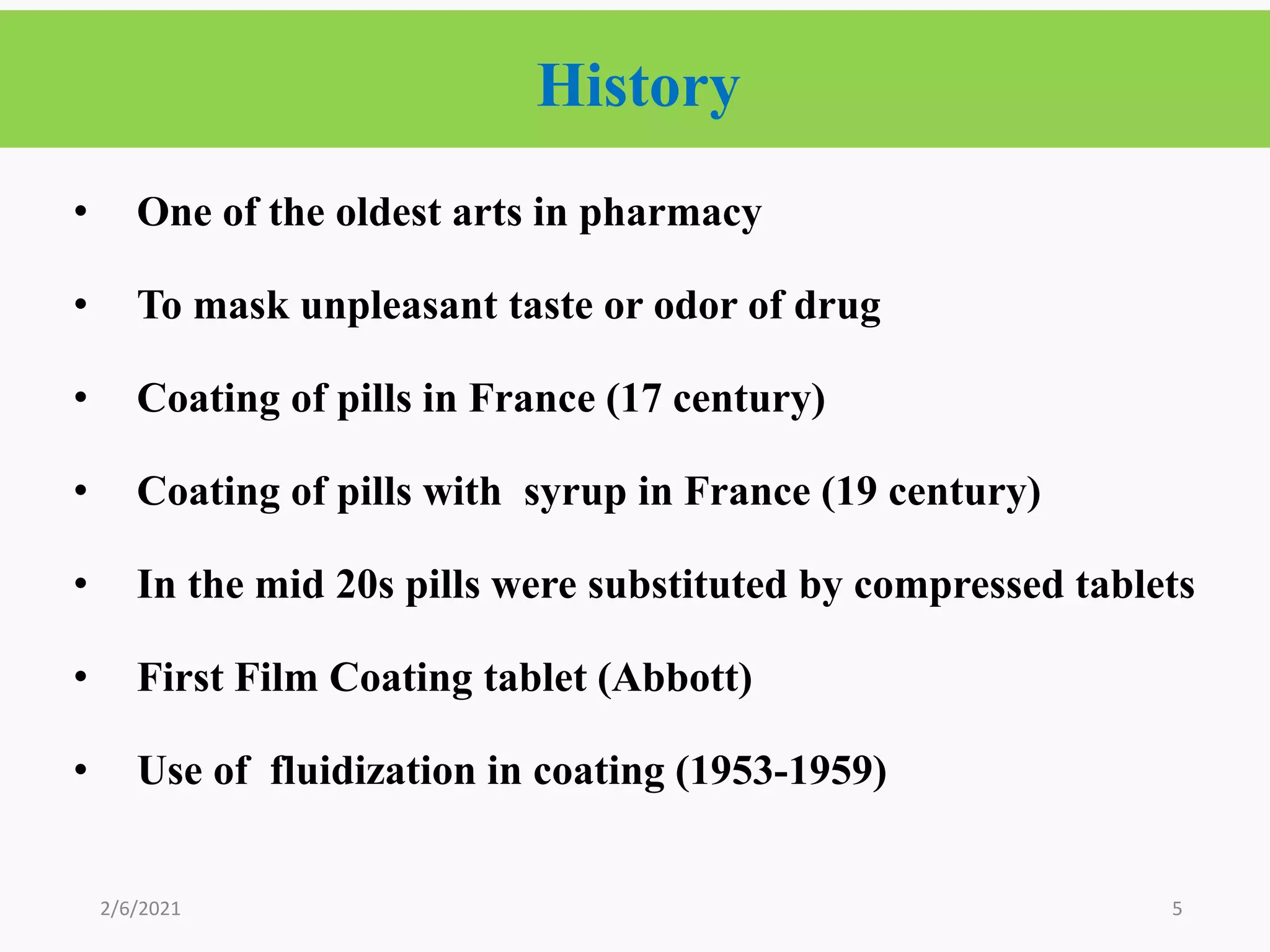 Coating Process of Tablets | PPTX