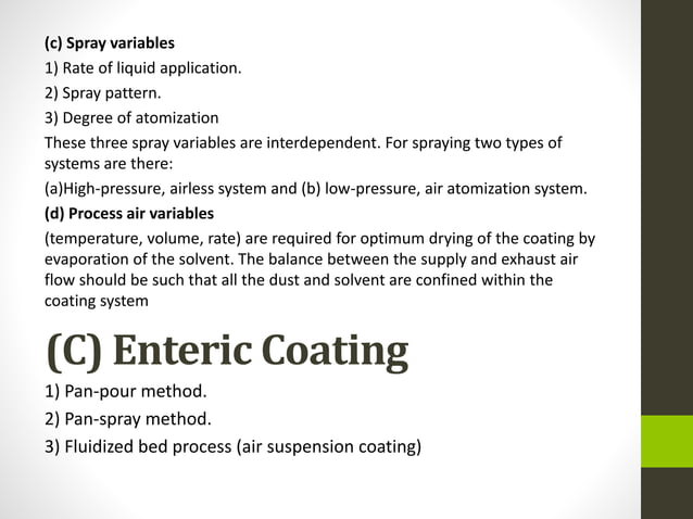 Tablet coating.pptx | Chemistry | Science