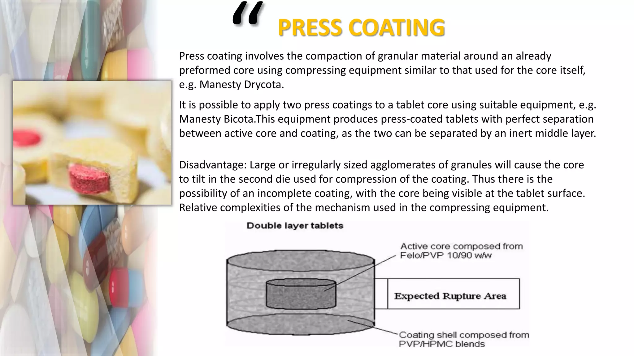 Tablet coating - industrial pharmacy | PPTX