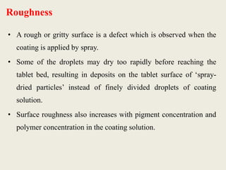 Tablet coating4 | PPTX