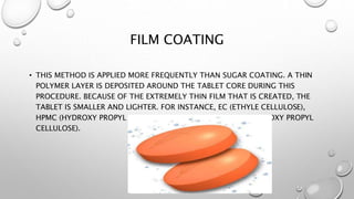tablet coating and tablet defects.pptx for | PPT