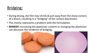 Tablet coating defects | PPTX