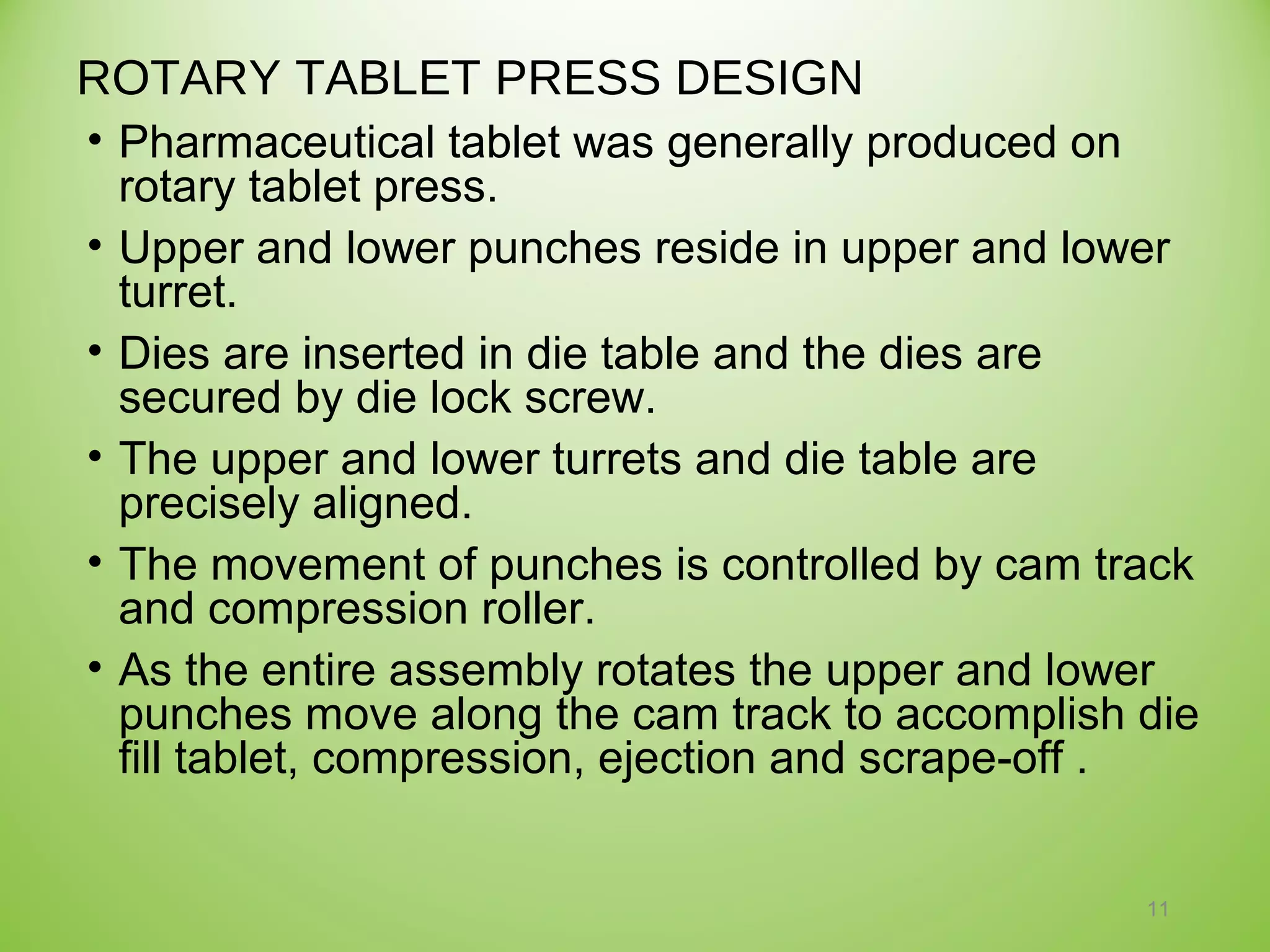 TABLET COMPRESSION MACHINE | PPT