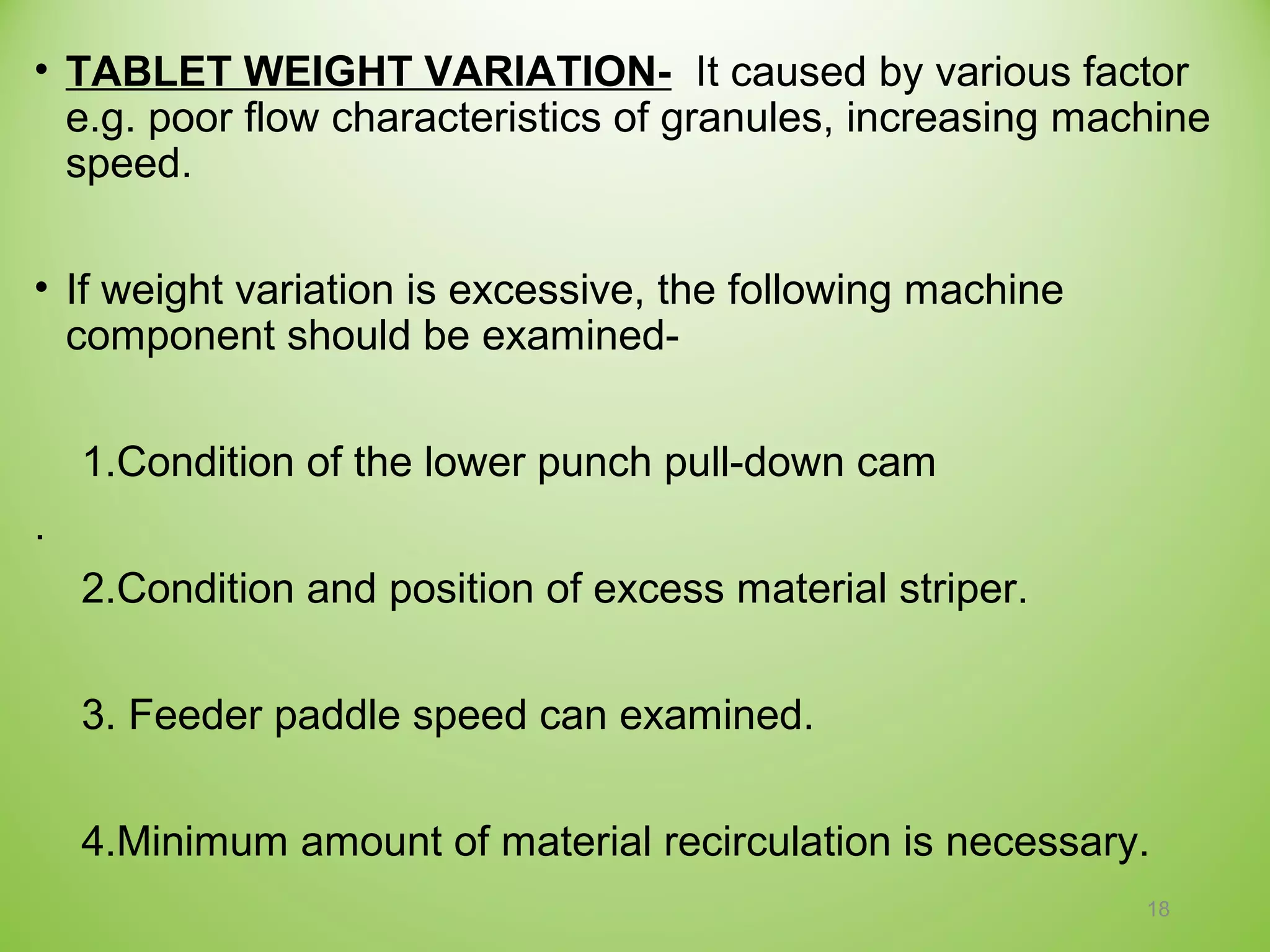 TABLET COMPRESSION MACHINE | PPT