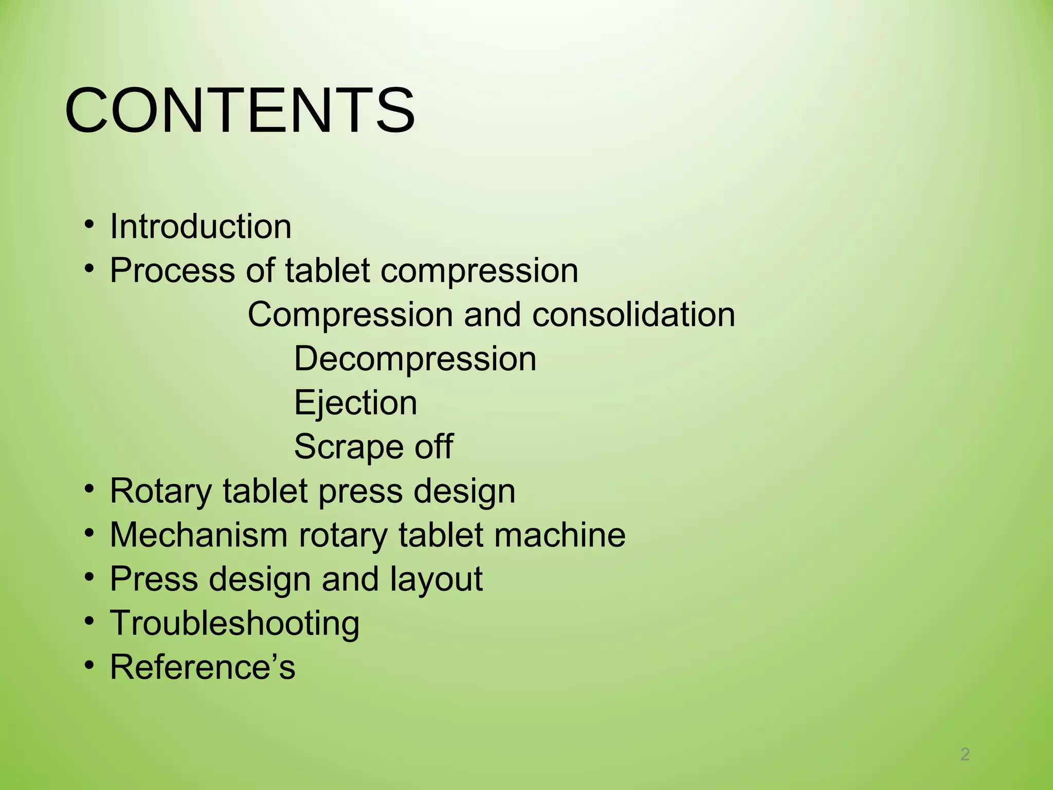 TABLET COMPRESSION MACHINE | PPT