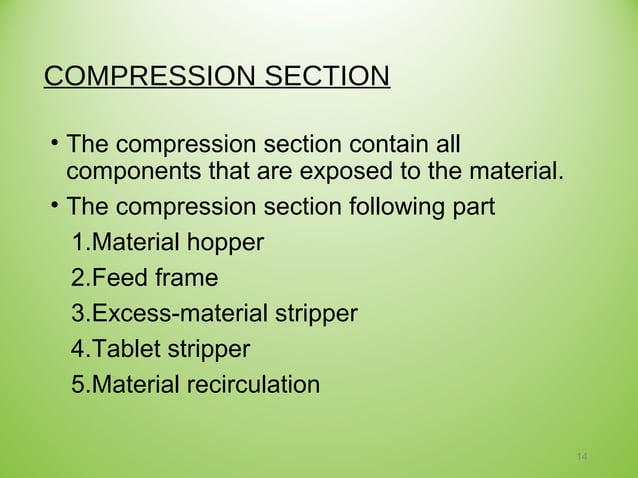 TABLET COMPRESSION MACHINE | PPT