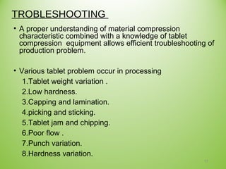 TABLET COMPRESSION MACHINE | PPT