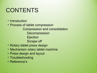 TABLET COMPRESSION MACHINE | PPT