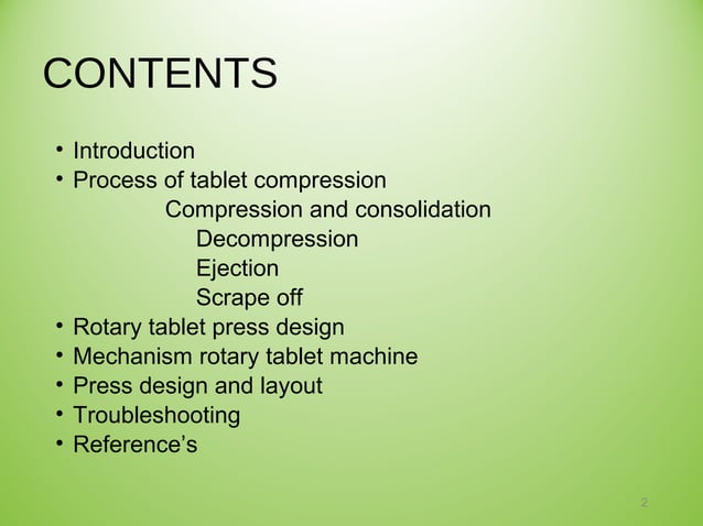 TABLET COMPRESSION MACHINE | PPT
