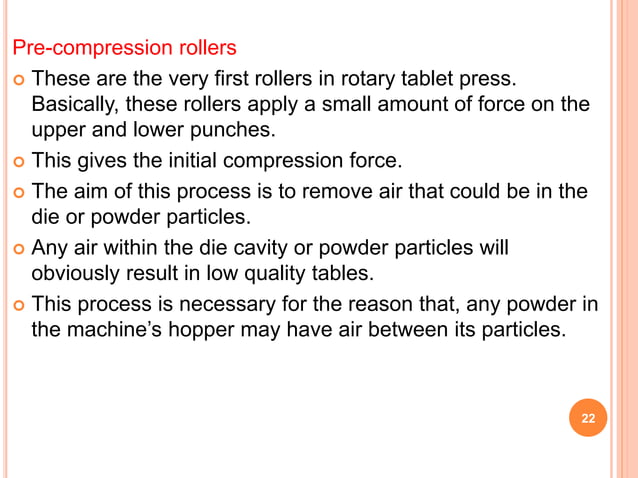 Tablet compression machine | PPTX | First Aid | Injuries
