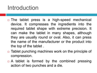 tablet compression machines.ppt