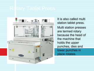 tablet compression machines.ppt