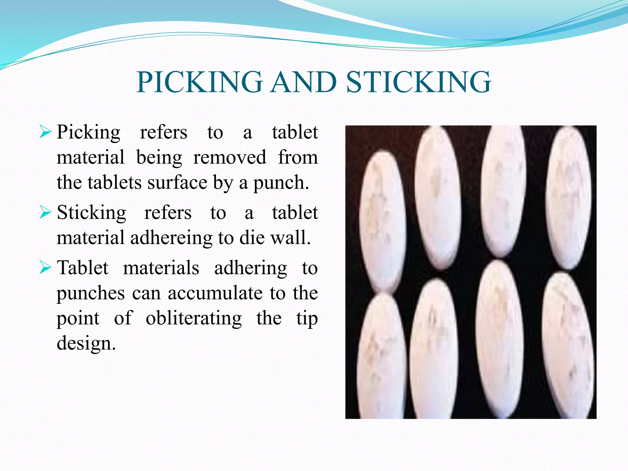 Tablet defects and its rectification | PPTX