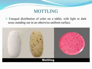 Tablet defects and its rectification | PPTX