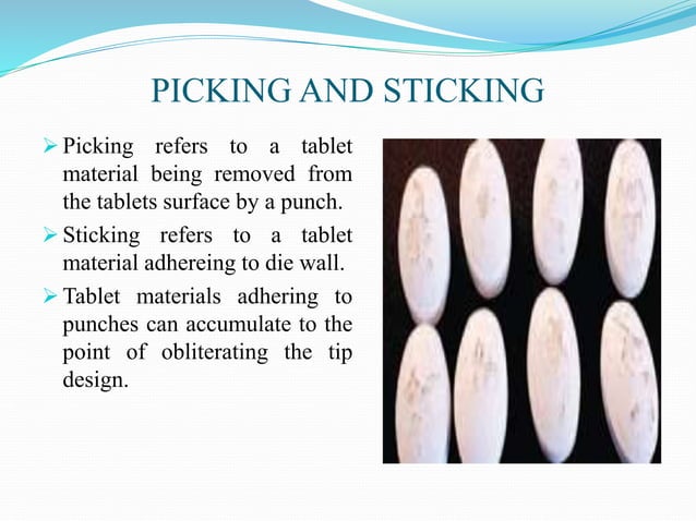 Tablet defects and its rectification | PPTX