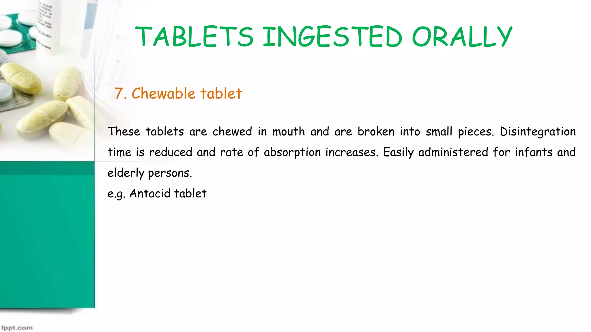 Tablet dosage form | PPTX
