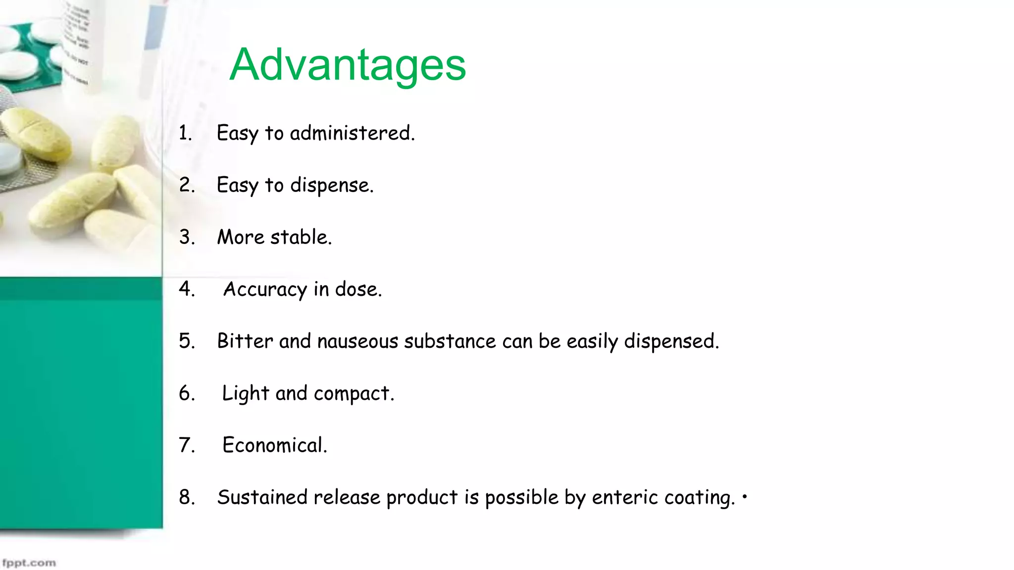 Tablet dosage form | PPTX