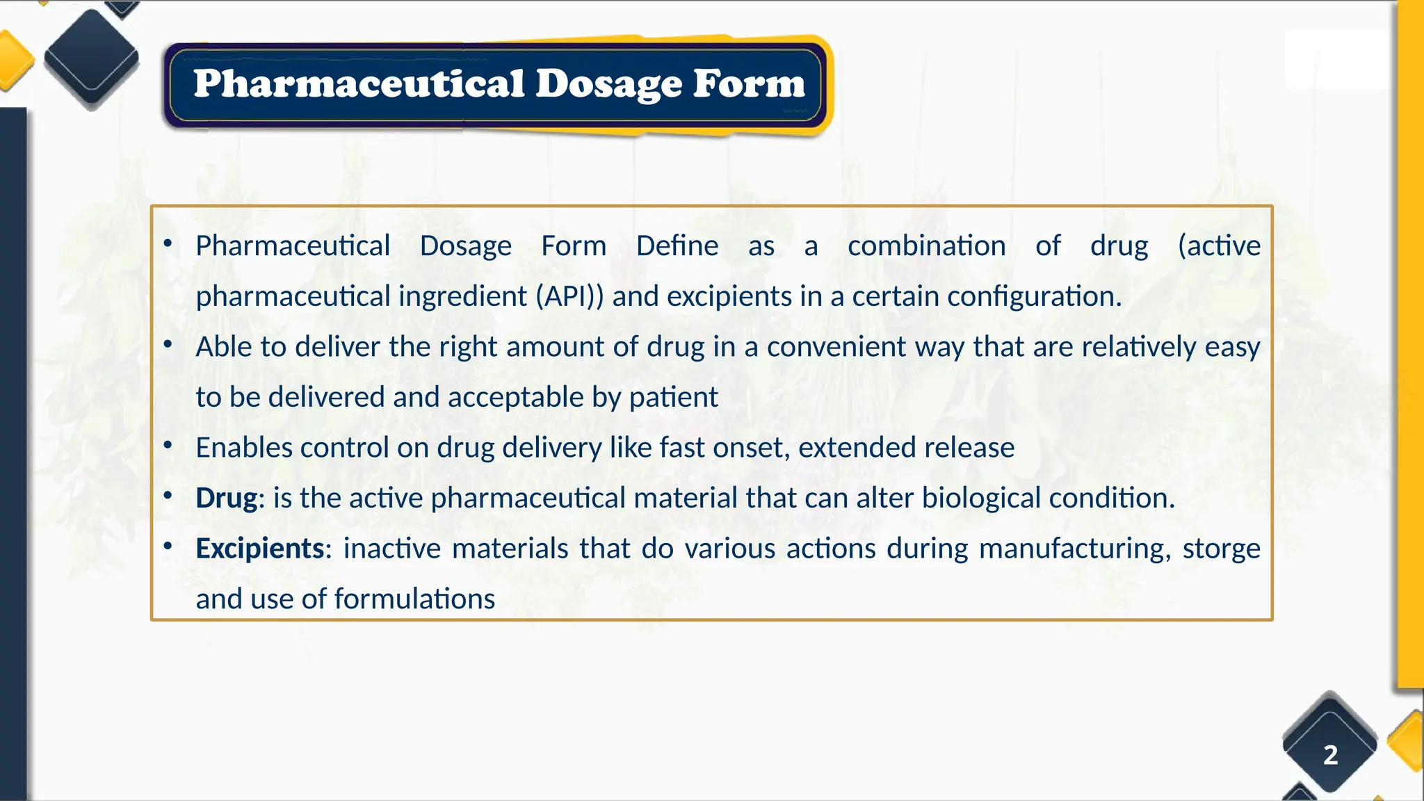 Overview and importance of Tablet dosage form.pptx