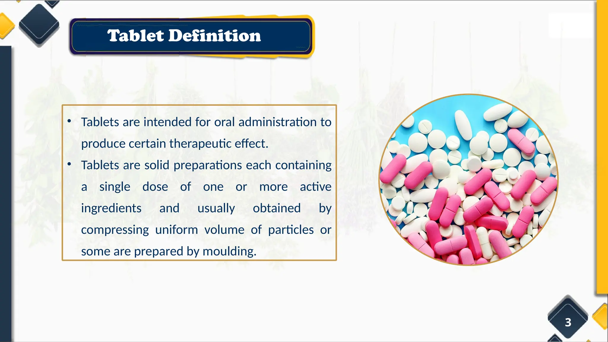 Overview and importance of Tablet dosage form.pptx