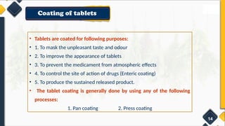 Overview and importance of Tablet dosage form.pptx