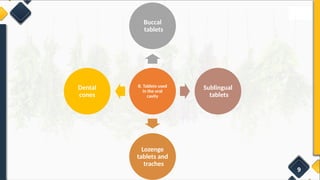 Overview and importance of Tablet dosage form.pptx