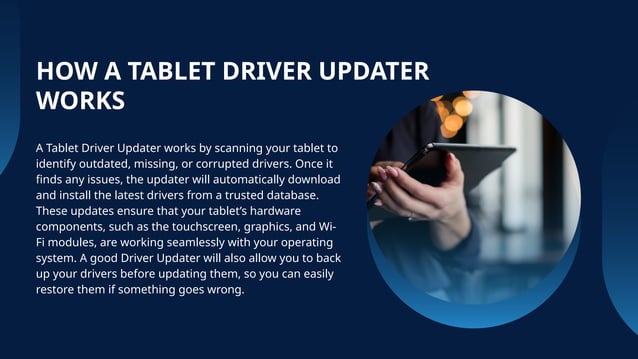 Tablet Driver Updaters Explained: What They Are and Why You Need One | PPT