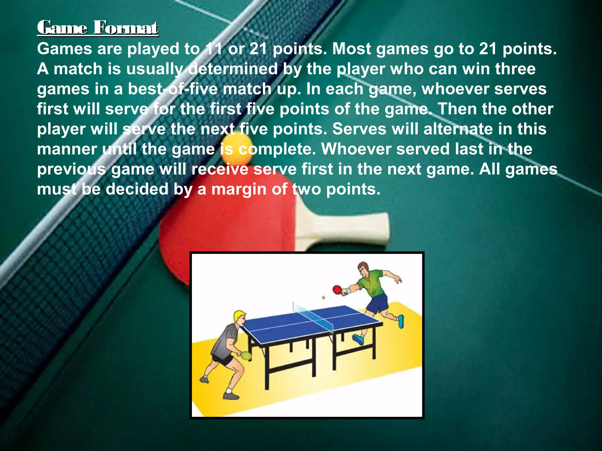 Table tennis | PPT | Table Tennis | Sports