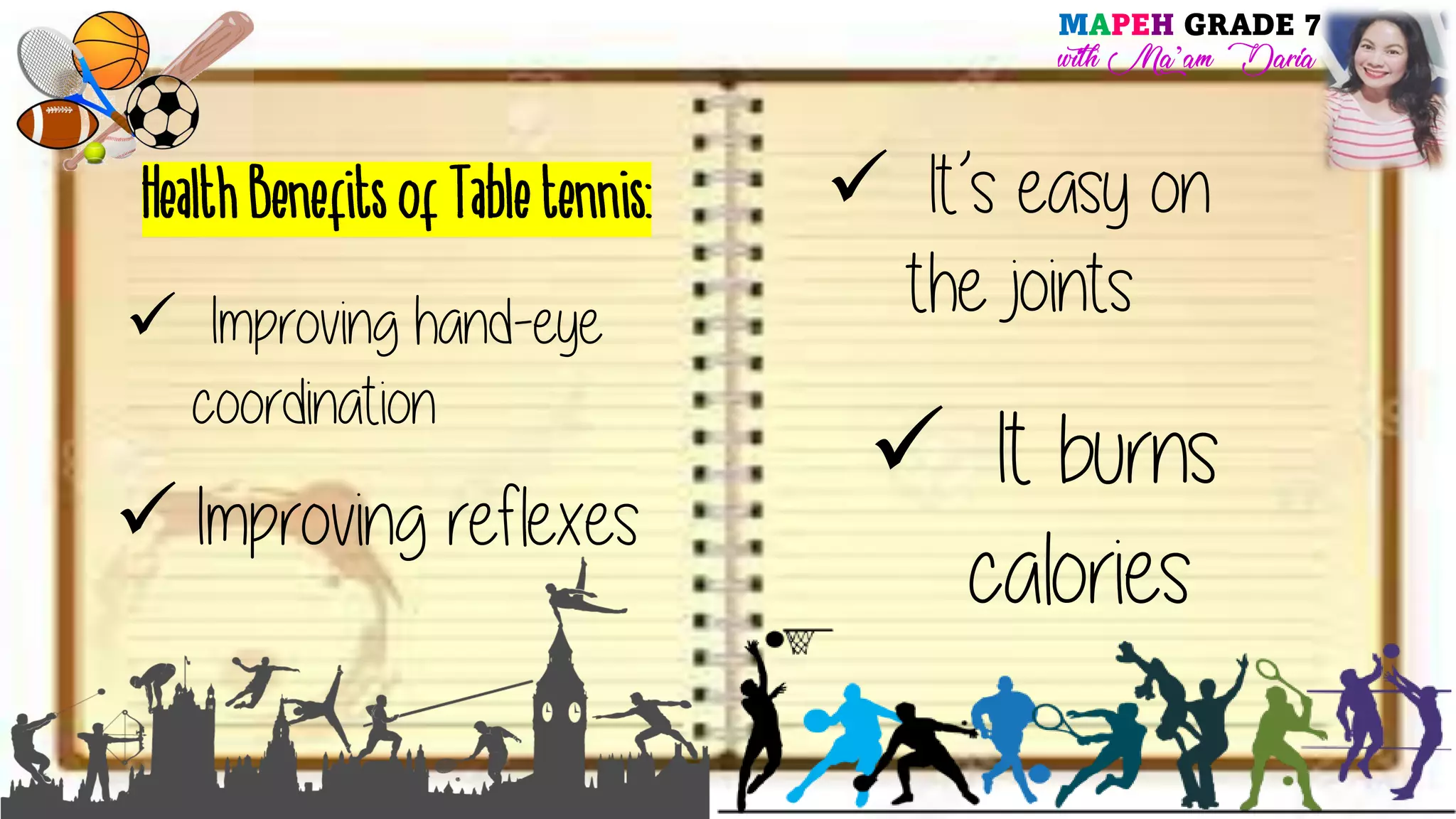Table tennis (PHYSICAL EDUCATION LESSON) | PDF