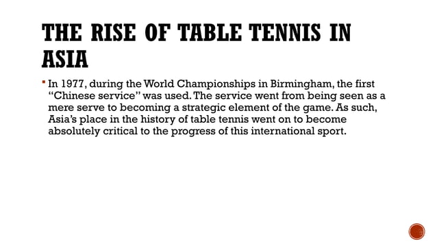 Table Tennis History and Equipment 1.pptx
