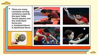Table Tennis - Basic Fundamental Skills PowerPoint Presentation | PPTX ...