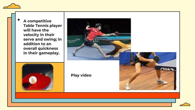 Table Tennis - Basic Fundamental Skills PowerPoint Presentation | PPTX | Table Tennis | Sports