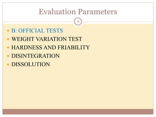 Tablet evaluation | PPTX
