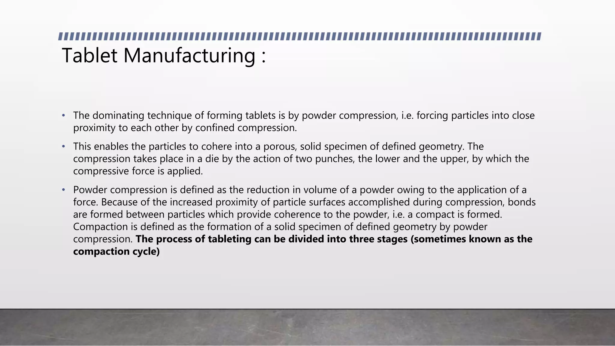 Tablet excipients | PPTX