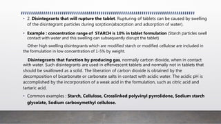 Tablet excipients | PPTX