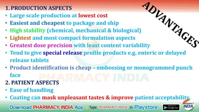 TABLET | TYPES OF TABLETS | ADVANTAGES | DISADVANTAGES | PPTX
