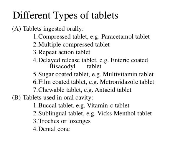 Tablet formulation ppt
