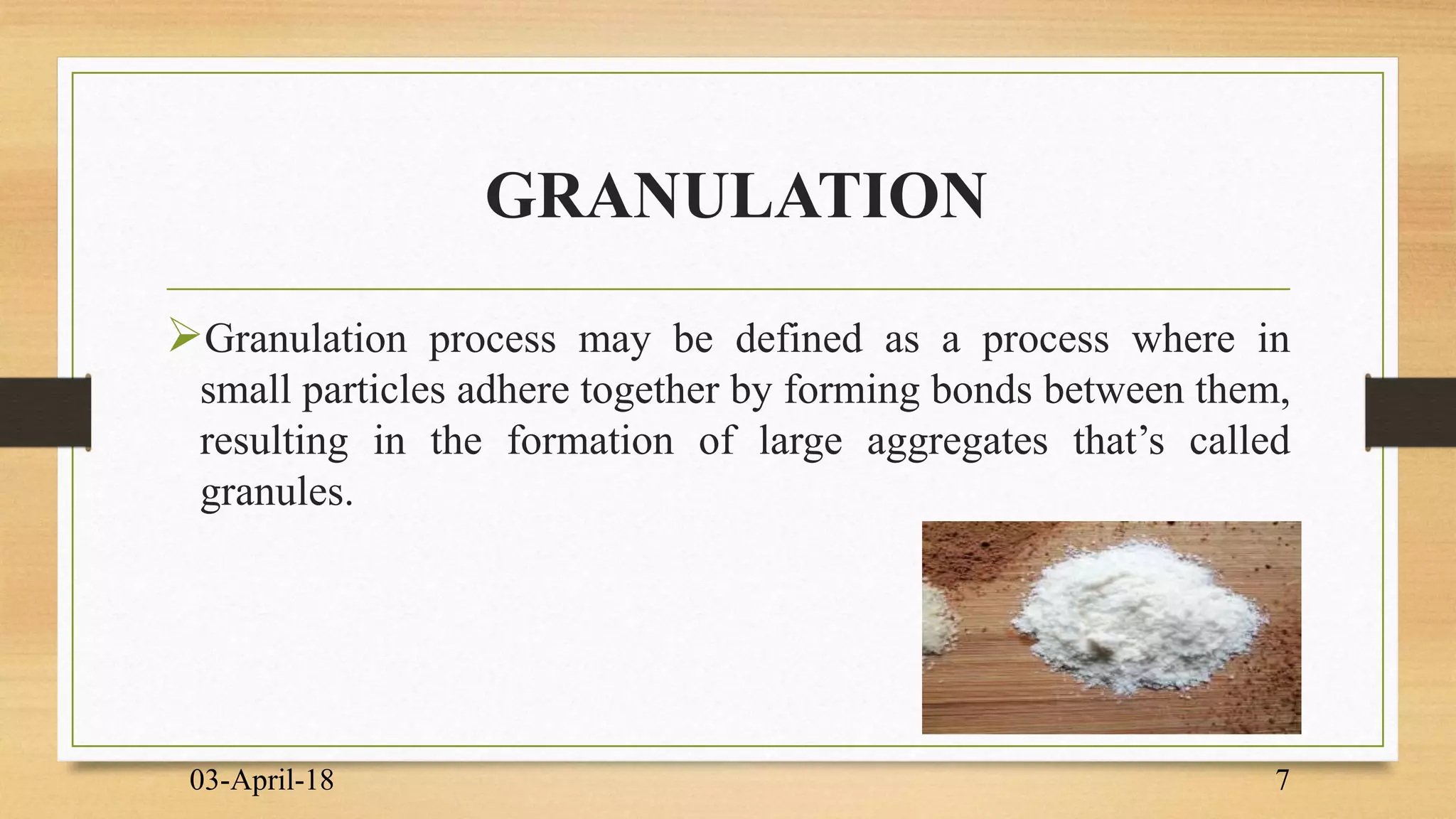 Tablet granulation tech | PPTX | Skin Care | Beauty