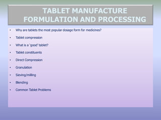 Tablet Manufacturing and Formulation Processing .pdf