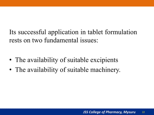 Tablet manufacturing process | PPTX | Pharmaceutical Industry | Industries