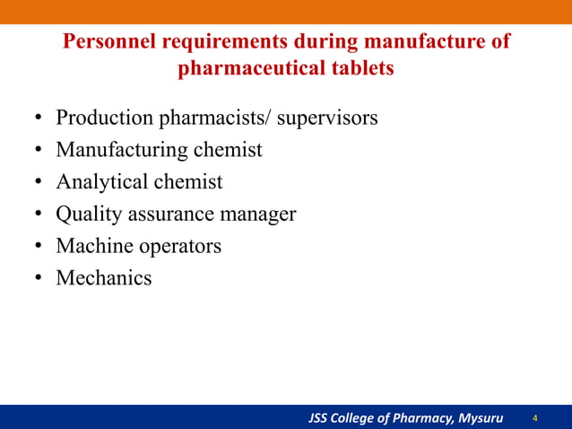 Tablet manufacturing process | PPTX | Pharmaceutical Industry | Industries