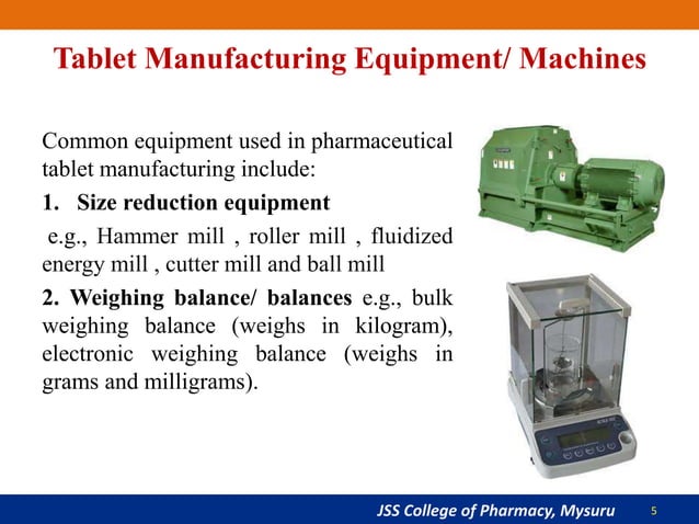 Tablet manufacturing process | PPTX | Pharmaceutical Industry | Industries