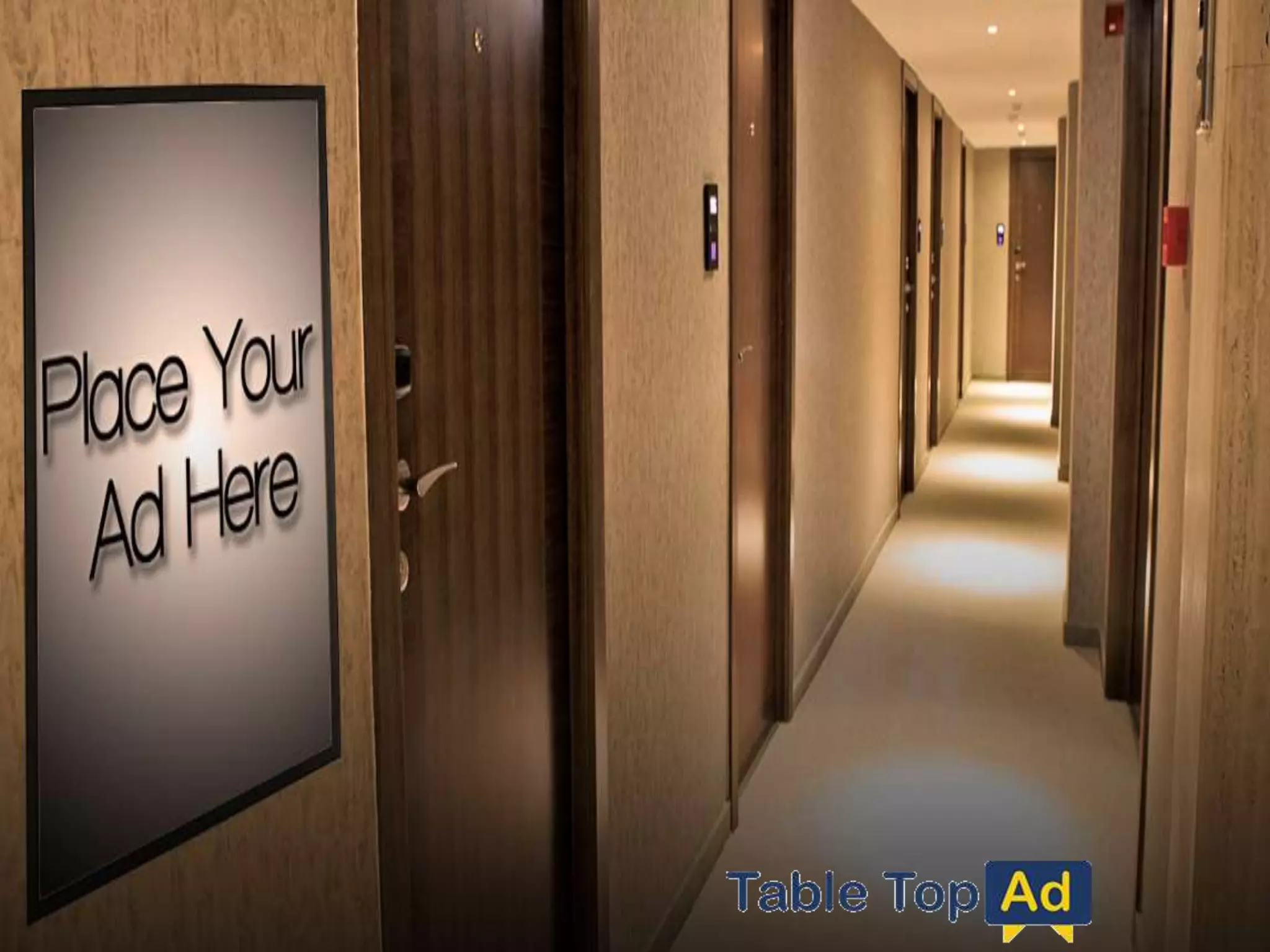 Table Top Ad - Digital Advertising | PPTX