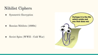 Tabletop cryptography | PPT