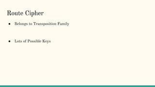 Tabletop cryptography | PPT