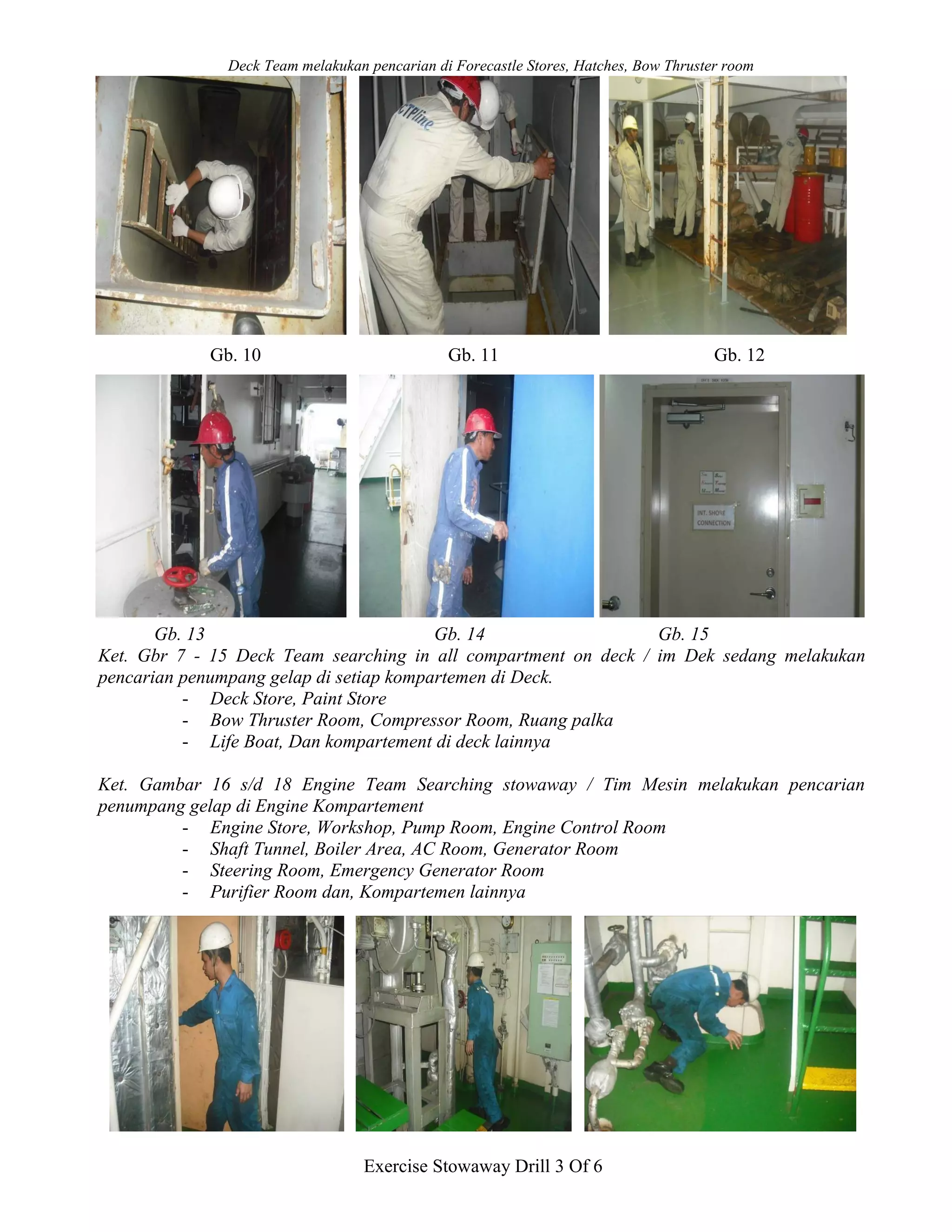 Table Top Drill Stowaway Scenario May 24, 2010 | DOC