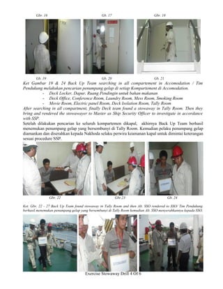 Table Top Drill Stowaway Scenario May 24, 2010 | DOC