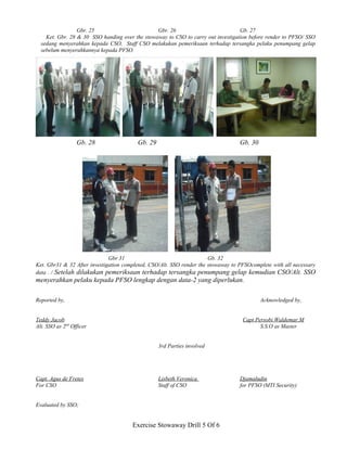 Table Top Drill Stowaway Scenario May 24, 2010 | DOC