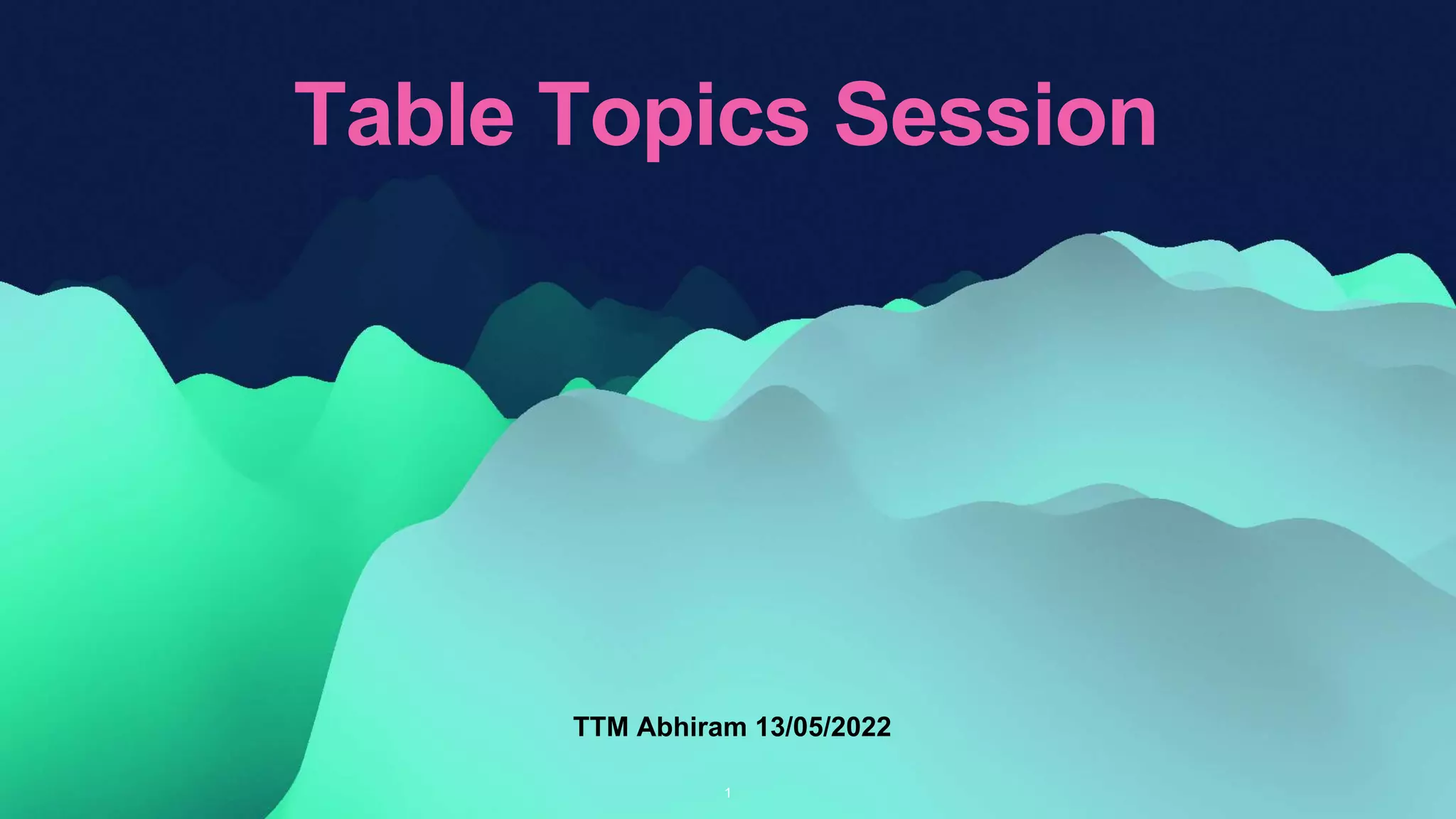Table Topics.pptx